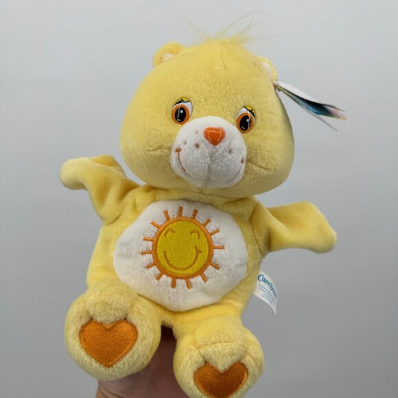 Care Bears | Toys | Care Bear Funshine Bear Hand Puppet Sock Puppet Y2k ...